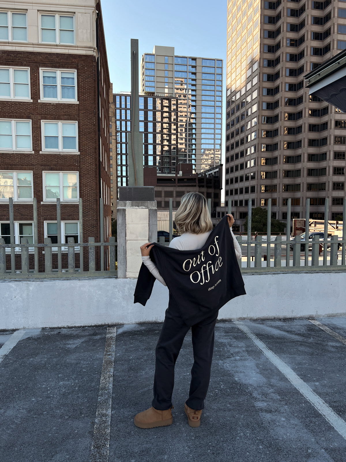 Out of Office Sweat Set | Boutique Chloe Rose